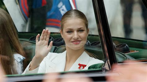 Prinsesse Leonor Fylder 18 år Her Er De Første Glimt Af Fødselaren