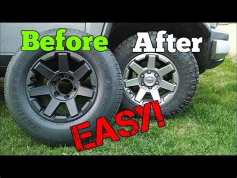 Easiest Free And Fast Way To Remove Plasti Dip From Your Wheels Youtube