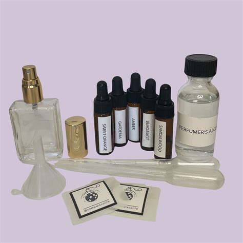 Diy Perfume Making Kit Etsy