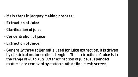 Jaggery Processing Pptx