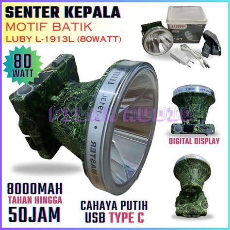 Jual Senter Kepala LUBY L L L L W W ART MASTER Tahan Hingga Jam HeadLamp