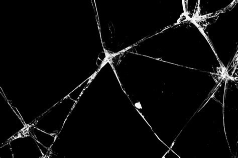 Cracked Glass Overlay Textures