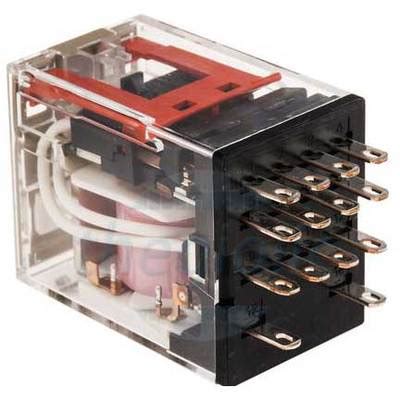 MY4N GS DC24 Rơ Le 24VDC 3A 4PDT 14 Chân 14 chân tháo lắp