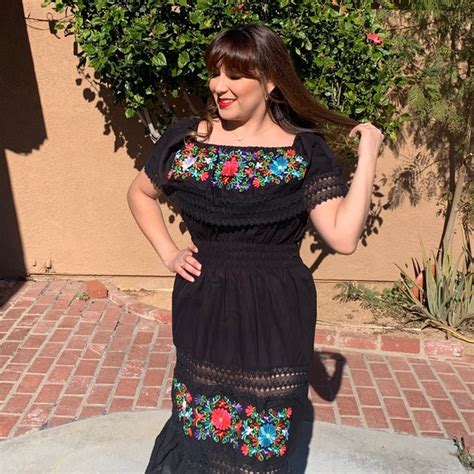 Embroidered Dress Etsy