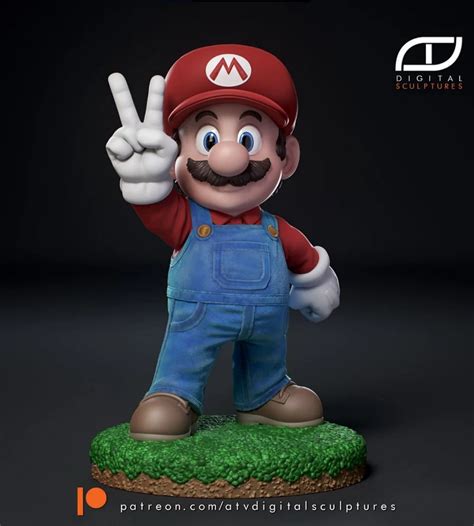Super Mario D Print Model Free High Quality Models For Your Projects AssetsFree