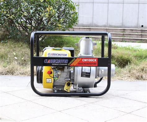 China Water Pump Manufacture Bison Gasoline Water Pump