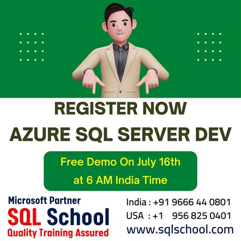 Sql School Sql Server Dev Dba Msbi And Power Bi Training Institute