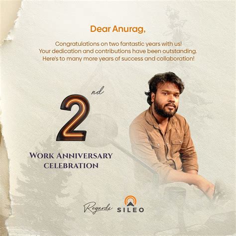 Sileo Technologies Pvt Ltd On Linkedin Congratulations Anurag Verma On Completing Two Fantastic