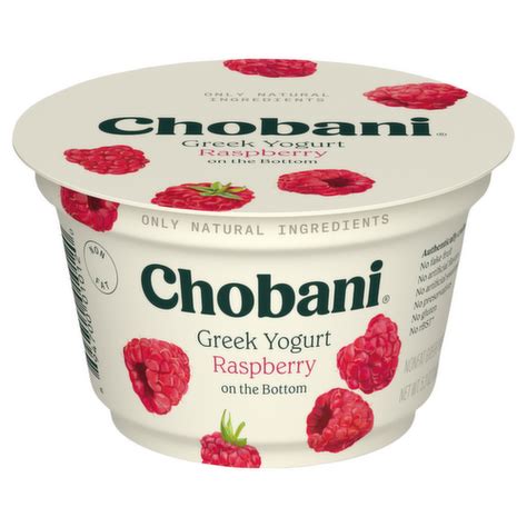 Chobani Raspberry Non Fat Greek Yogurt Fruit On The Bottom Lunds Byerlys