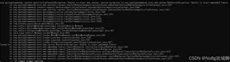 unable to start embedded tomcat nacos启动报错的解决方案 tomcat 脚本之家