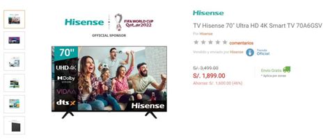 Esta Tienda Vende Smart TV De Pulgadas A Un Precio Nunca Antes Visto