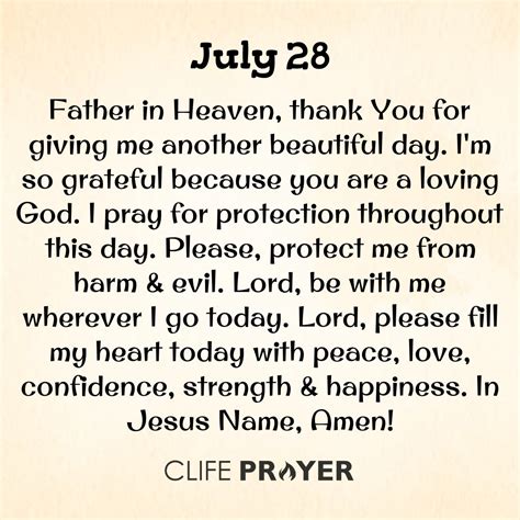 I Pray For Protection Throughout This Day