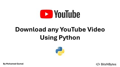 How To Download Any YouTube Video With Desired Quality Using Python YouTube