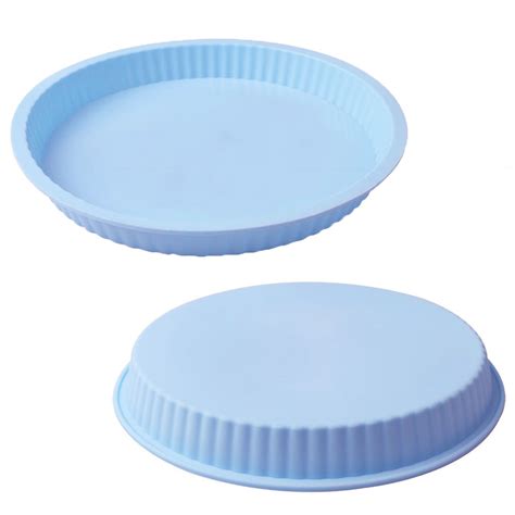 2x Silikon Backform Ø 265cm Quiche Tarte Pizza Kuchen Form Rund