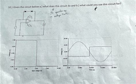 10 Given The Circuit Below A What Does This Circuit Do And B What Could You Use This