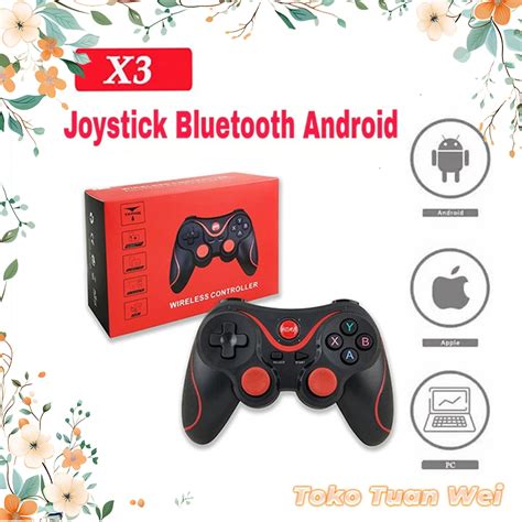 Jual X3 Gamepad Joystick Bluetooth Bracket Hp X3 Wireless Controller Original Bluetooth