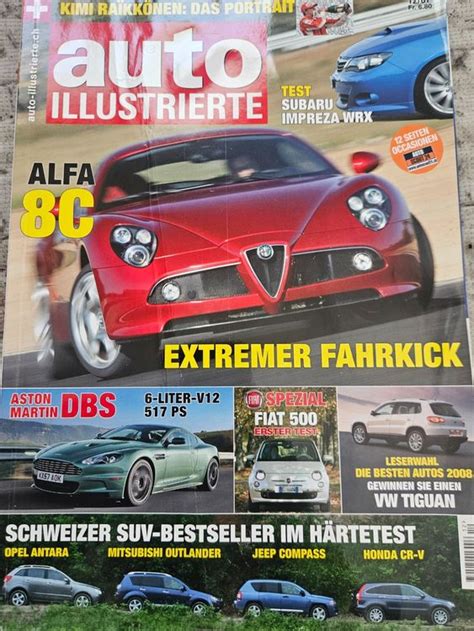 Ai 12 07 Alfa 8c Impreza Wrx Fiat 500 Aston Martin Cupra Xx Kaufen