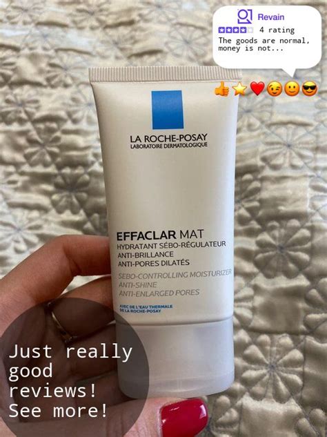 Roche Posay Effaclar Face Moisturizer Oily 21 User Reviews