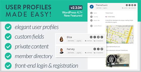 User Profiles Made Easy V2304 Wordpress Plugin Premium Scripts
