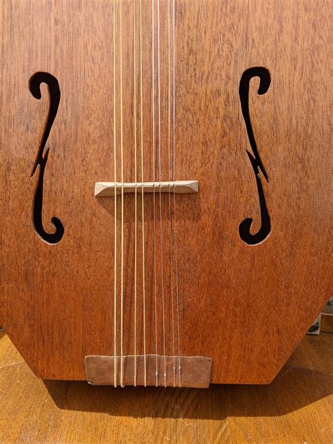 Handmade Mandolin Mahogany And Purple Heart Mandolin Custom Made