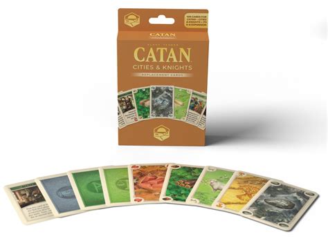 Catan 6th Edition Cities And Knights Cards Accessory Tabletop Games