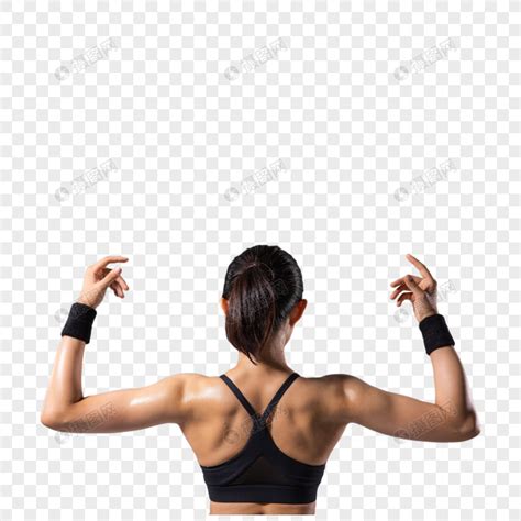 Athletic Female Back Muscles Athletes Material Health Png Free