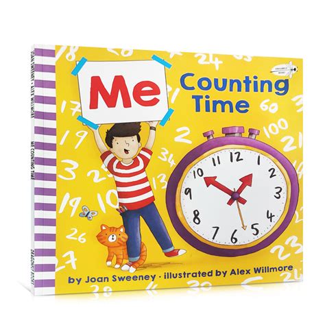 【送音频】英文原版儿童绘本 Me Counting Time吴敏兰书单少儿书123儿童启蒙阅读故事图画趣味书籍英语辅导提升能力训练图书虎窝淘