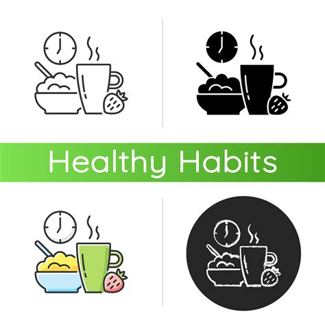 Healthy Breakfast Icon 2250263 Vector Art At Vecteezy