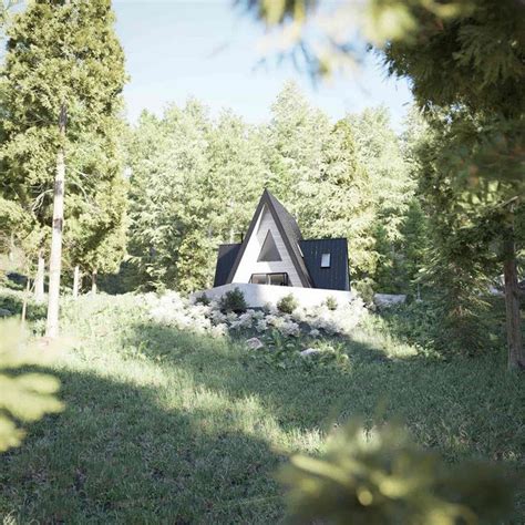 Pin By Nikki On Dream Home A Frame Cabin Plans Cabin Plans Modern