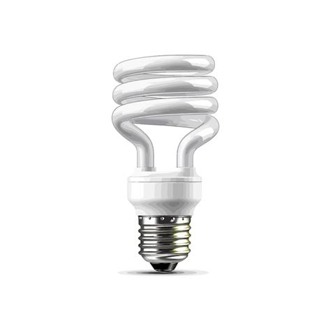 Premium Vector Energy Saving Lamp Vector Illustration Design