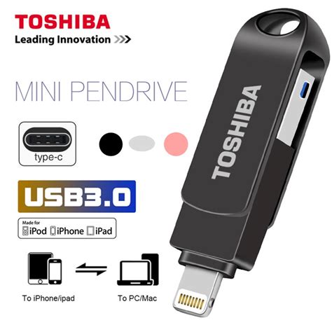 Ổ đĩa Flash Toshiba 512gb Usb 2 Trong 1 Otg Type C Cho Ios Shopee