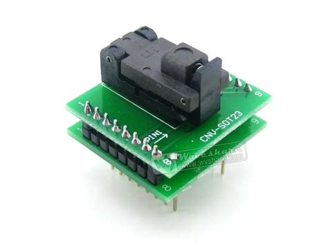 Sot6 To Dip6 B 0 95mm Pitch Ic Programming Socket Adapter In Demo