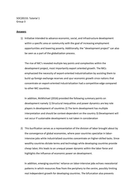 Soc2015 S Tutorial 1 Antlia 001 Soc2015s Tutorial 1 Group 3 Answers Initiative Intended To