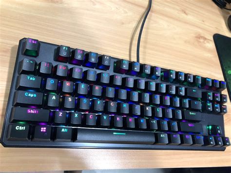 Tecware Phantom Rgb Brown Computers And Tech Parts And Accessories Computer Keyboard On Carousell
