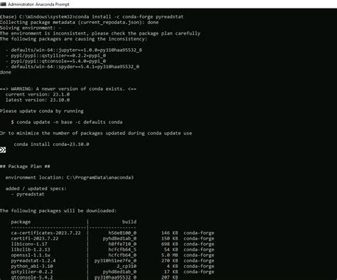 Proxy Configurations Anaconda