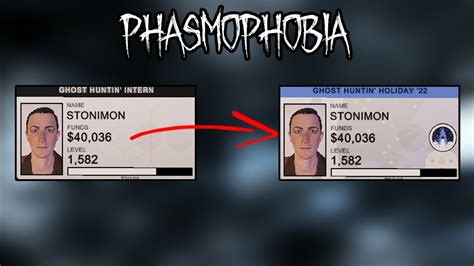 HOW TO CHANGE YOUR ID BADGE IN PHASMOPHOBIA YouTube