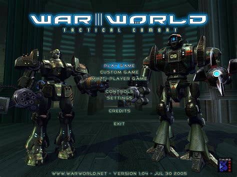 War World: Tactical Combat Download (2006 Arcade action Game)