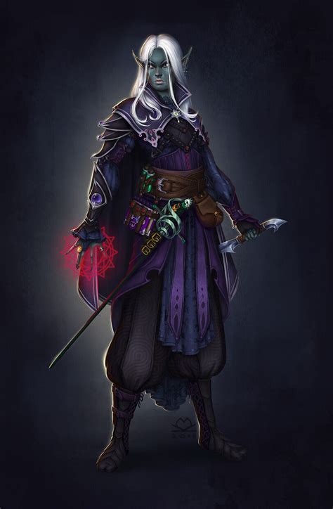 Dark Elf Тёмный эльфэльфийка Drow Дроу Elf Эльф
