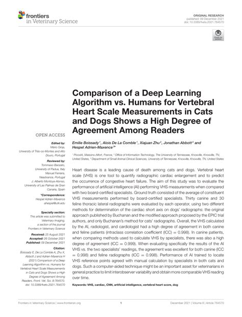 pdf comparison of a deep learning algorithm vs humans for vertebral