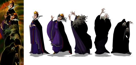 Snow White And The Seven Dwarfs Evil Queen Transformation