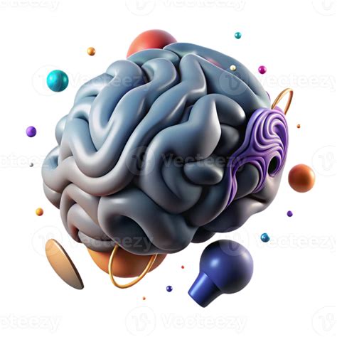 Dramatic Traditional Abstract Brain Design Isolated On White Exclusive 60676029 Png