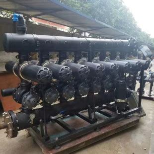 全自动反冲洗碟片盘式过滤器系统工业用水过滤自清洗叠片过滤器 阿里巴巴