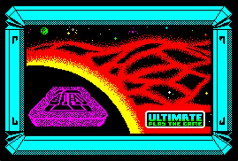 Alien 8 Zx Spectrum Loading Screen The King Of Grabs