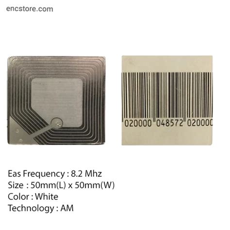 Eas RF Soft Label Size 50mm X 50mm