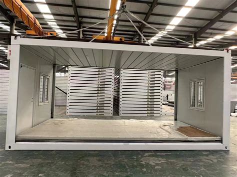 Flat Pack Prefabricated Fast Foldable Portable Modular 20ft 40ft Folding Mobile Container Tiny