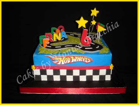 Torta Decorada Pista De Carreras Hot Wheels Tortas Cakes By Monica
