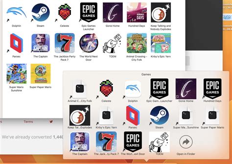 Dock Icons In A Folder Dont Use Custom Icons R Macos