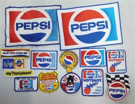 Lot Pepsi Cloth Patches