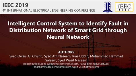 Neural Network To Identify Fault In Distribution Network Of Smart Grid Pdf Internet Of