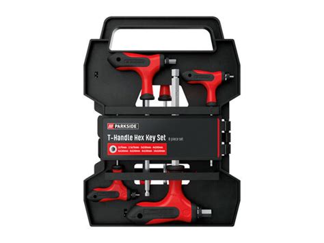 Parkside T Handle Hex Key Star Key Set Lidl — Great Britain